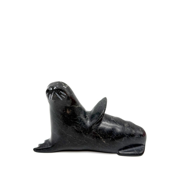 Inuit Soapstone Carvings Tagged "Seals & Walruses" - Made In Canada Gifts