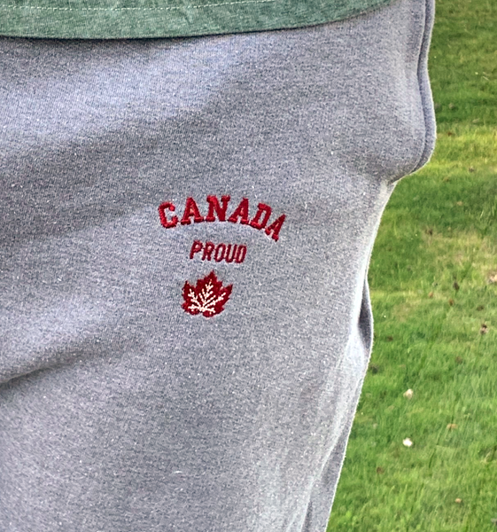 Canada Proud Sweatpants - Grey - Made In Canada Gifts