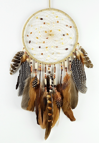 First Nations Dream Catcher - Spirit Feather - Made In Canada Gifts