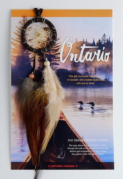 First Nations Dream Catcher - Loon Spirit - Made In Canada Gifts