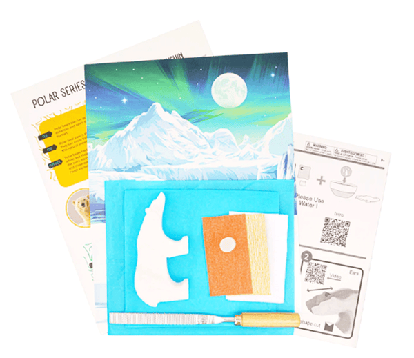 Polar Bear Carving Kit - Made In Canada Gifts