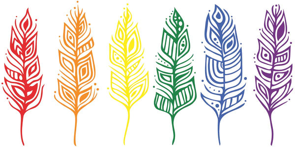 "Pride Feathers" - Patrick Hunter - Made In Canada Gifts